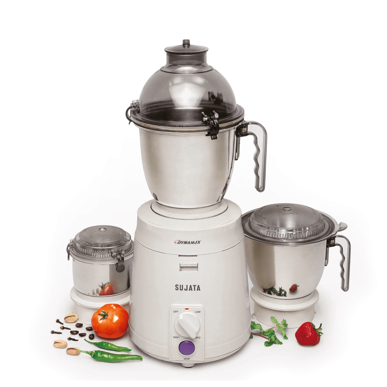 Sujata - Dynamix 3 Jars Mixer Grinder, 1 pc